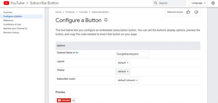 How to Add a YouTube Subscribe Button to Your WordPress Blog