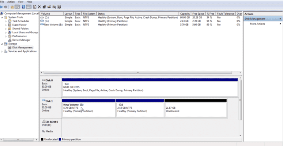How to Merge Two Hard Drive Partitions in Windows