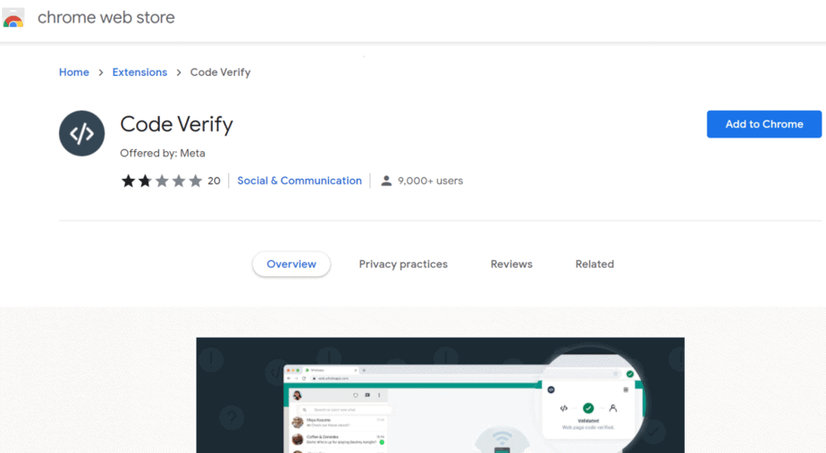 Code Verify: This is How the New WhatsApp Extension on Chrome Works