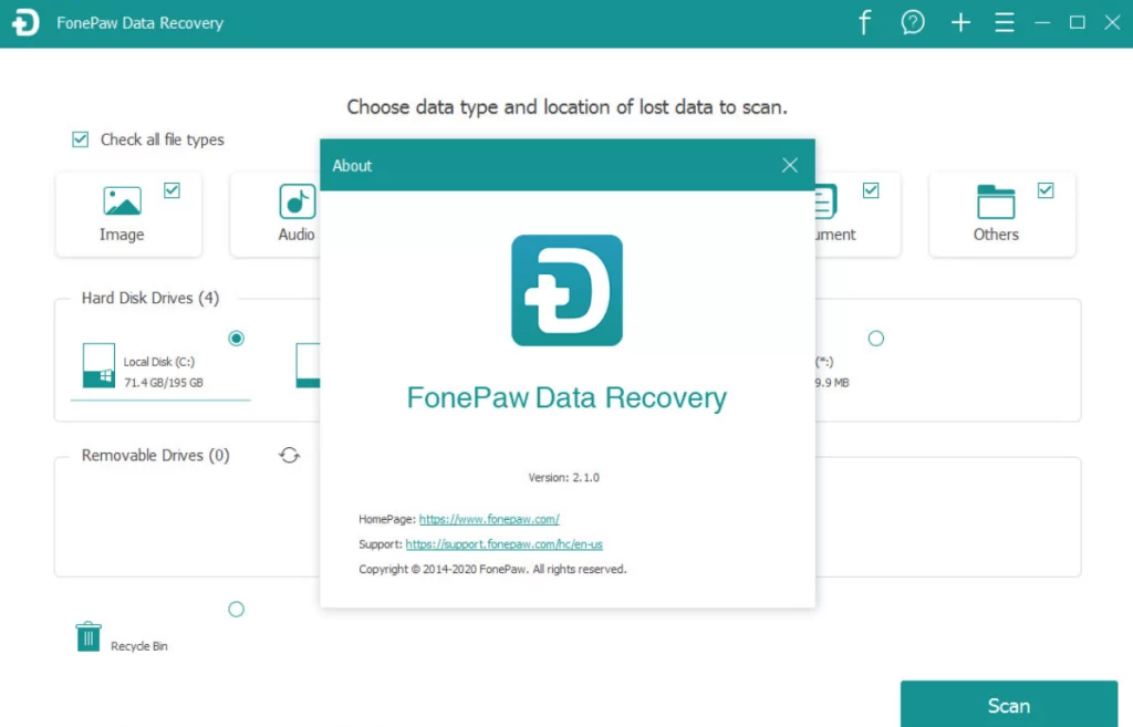 Recover Deleted Data With FonePaw Data Recovery